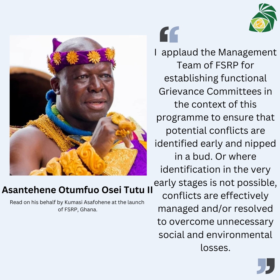 WEST AFRICA FOOD SYSTEM RESILIENCE PROGRAMME (FSRP)