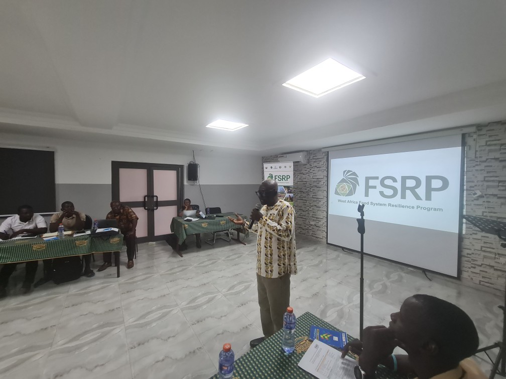 WEST AFRICA FOOD SYSTEM RESILIENCE PROGRAMME (FSRP) - All Blogs